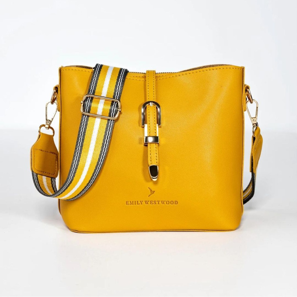 Sac Emily Westwood à bandoulière Sarah Jaune (EWH-1129-C) | bazarcom