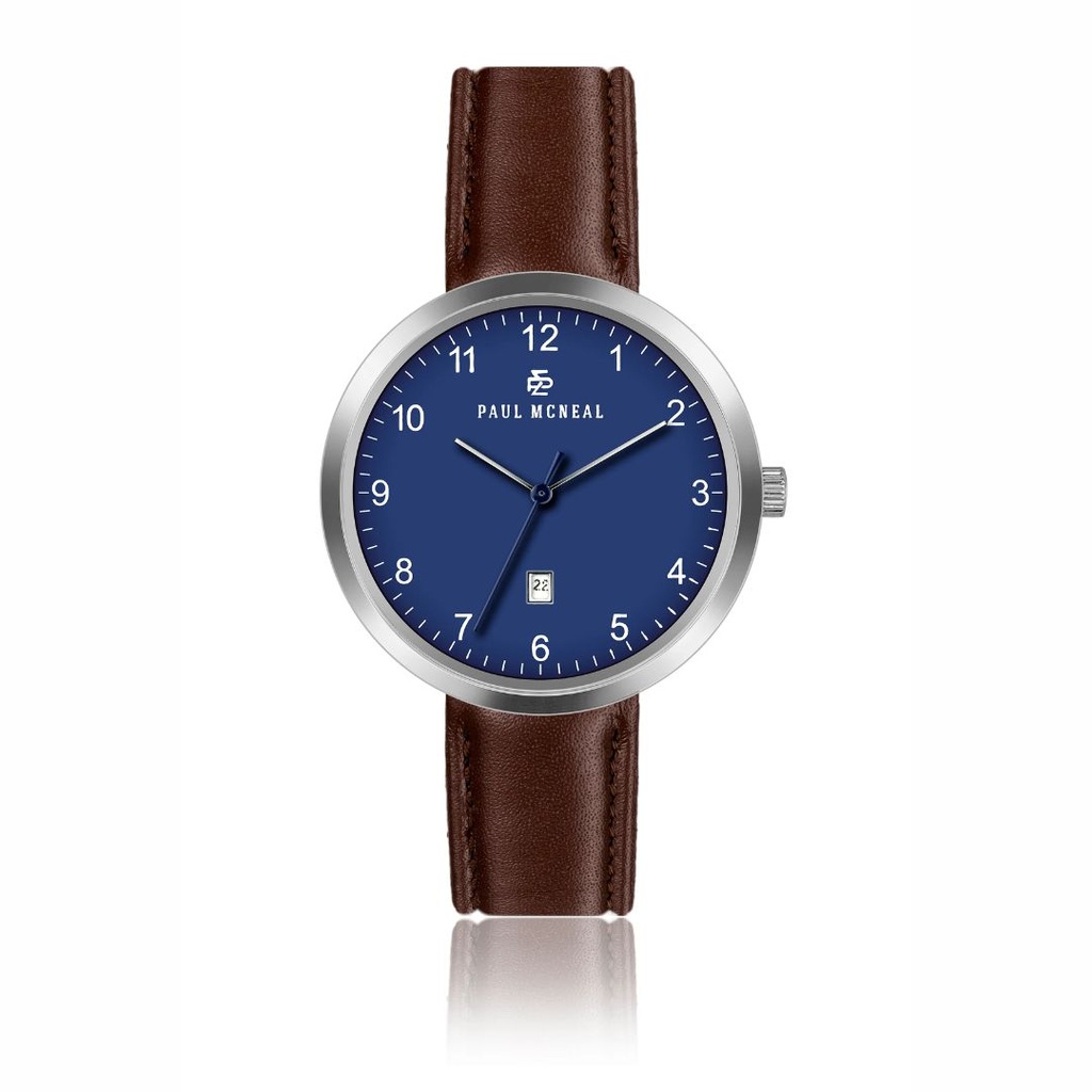 Montre Paul McNeal En Cuir Marron Barnstaple (PCH-2300S) | bazarcom